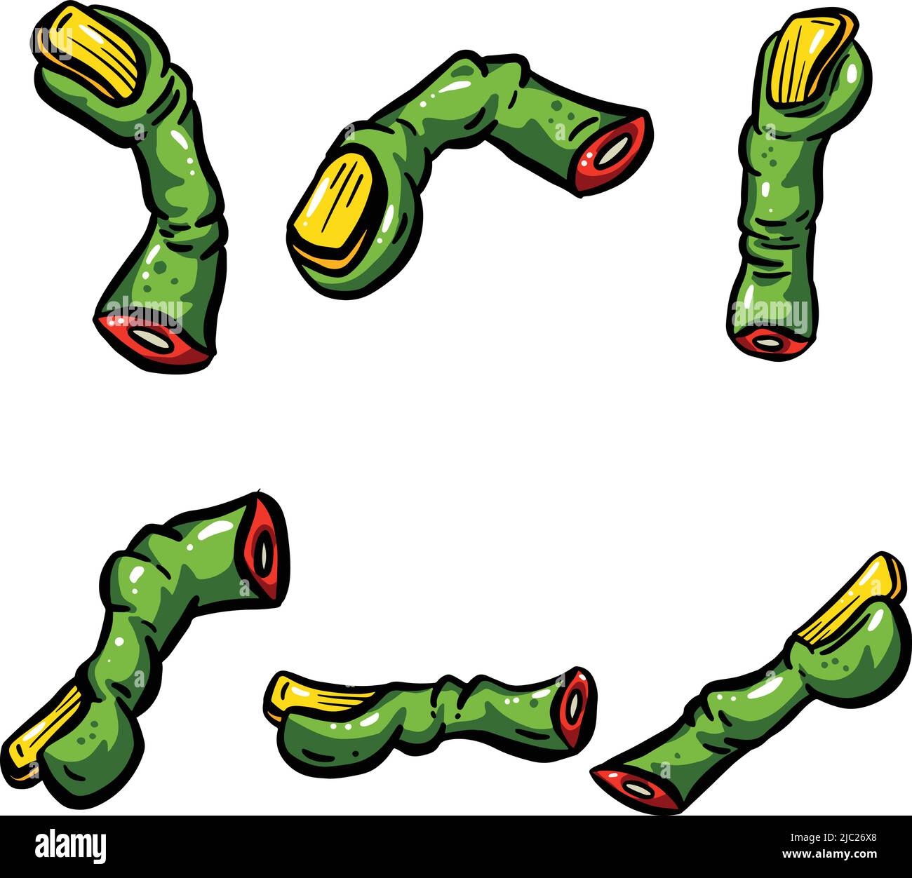 A collection of Cartoon Zombie Severed Finger Cartoon Illustrations ...