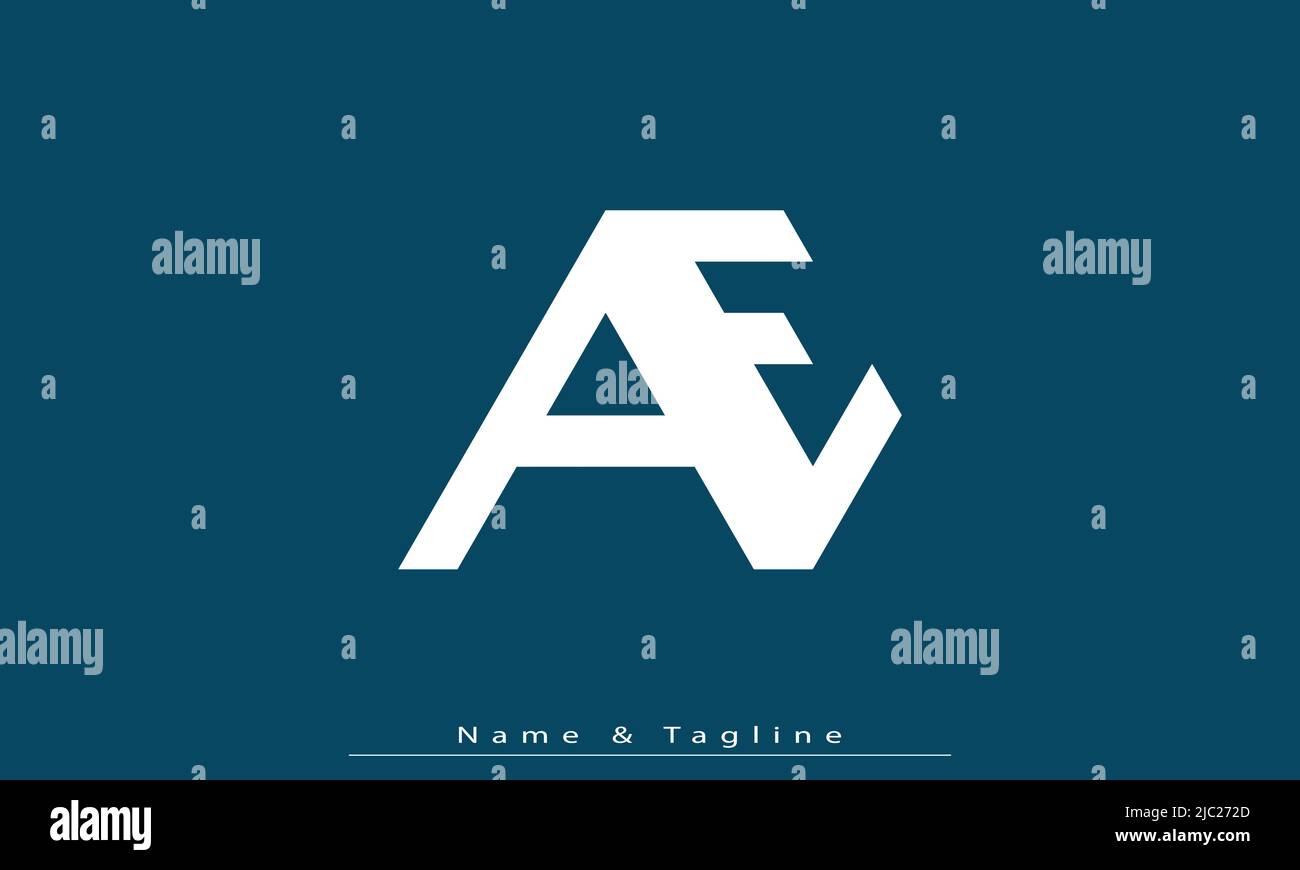 Ae initials logo hi-res stock photography and images - Alamy
