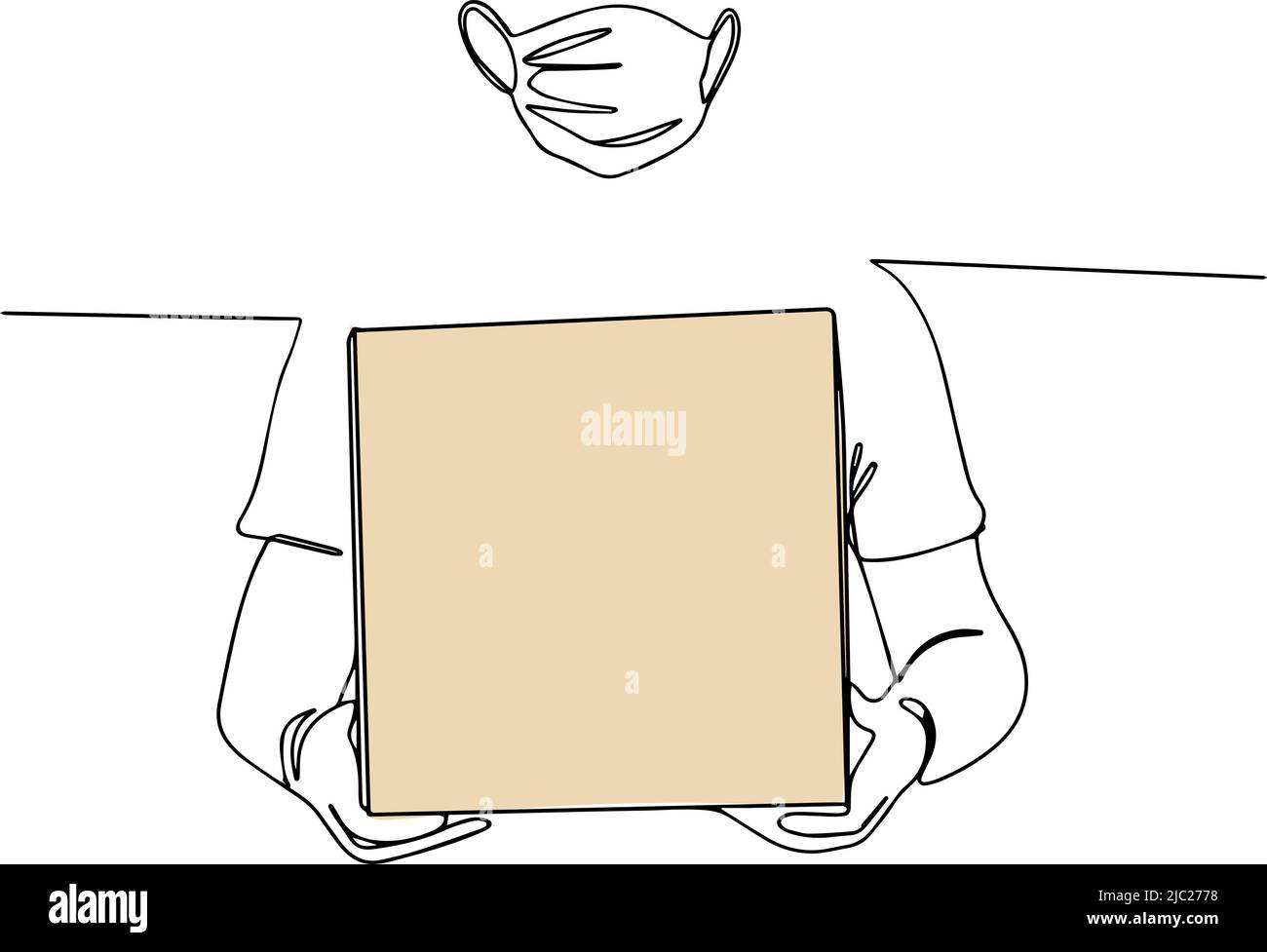 Man on line shopping Stock Vector Images - Alamy