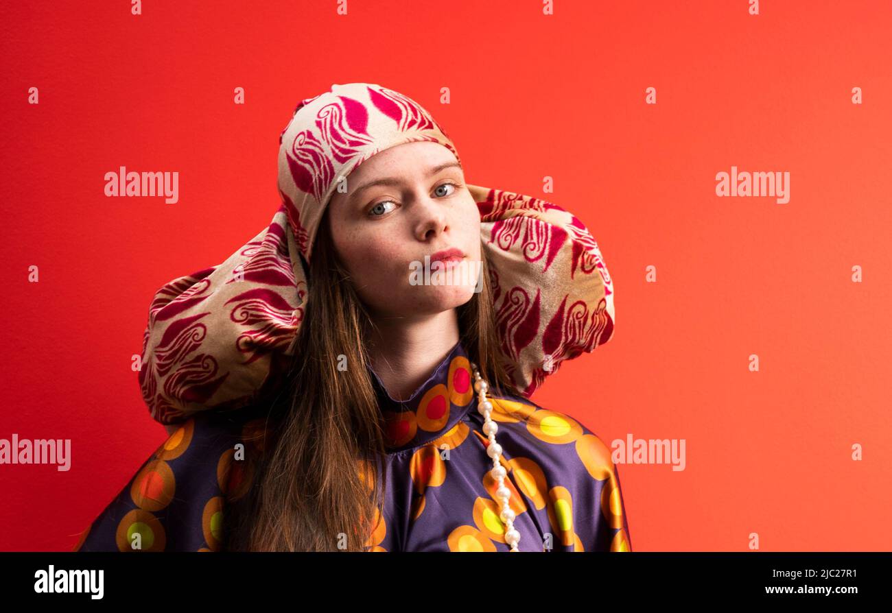 Daisy Shaw models a design from the La Ballerinas collection by ...