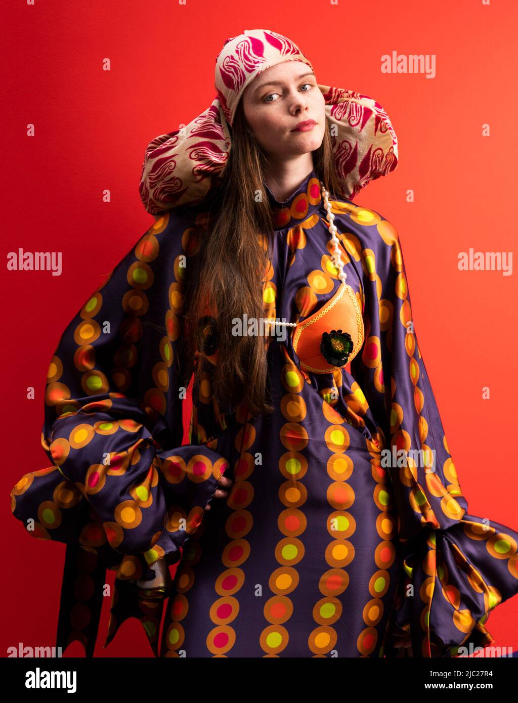 Daisy Shaw models a design from the La Ballerinas collection by ...