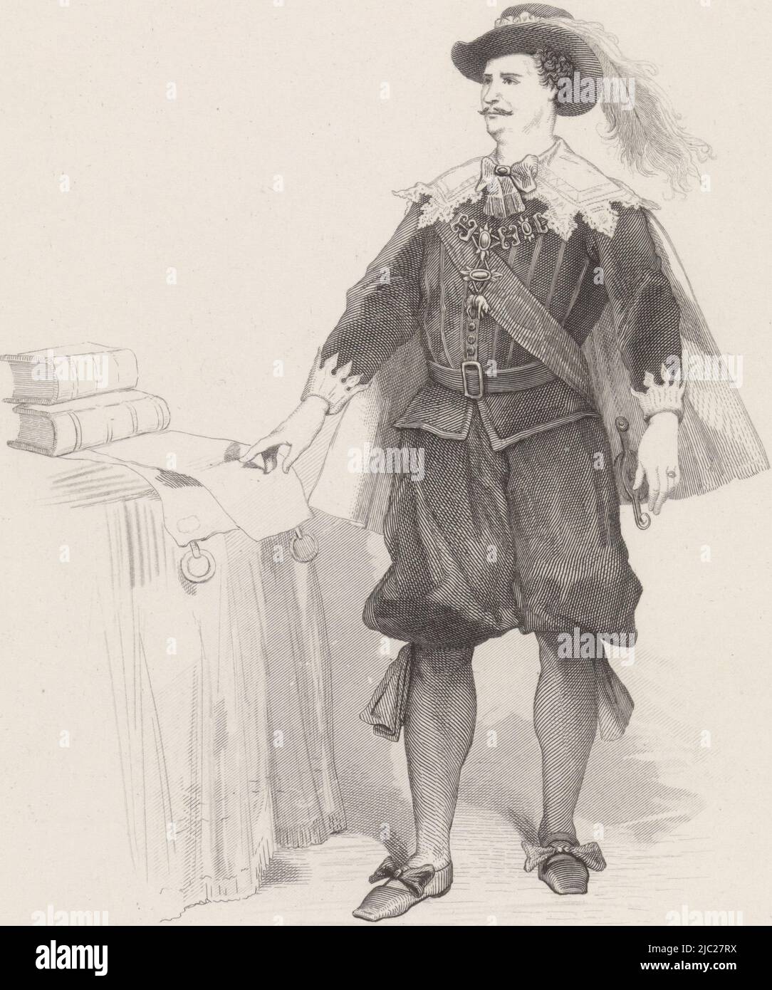 The Hague stage actor Johan Tjasink as the character Ruys-Blas, from ...