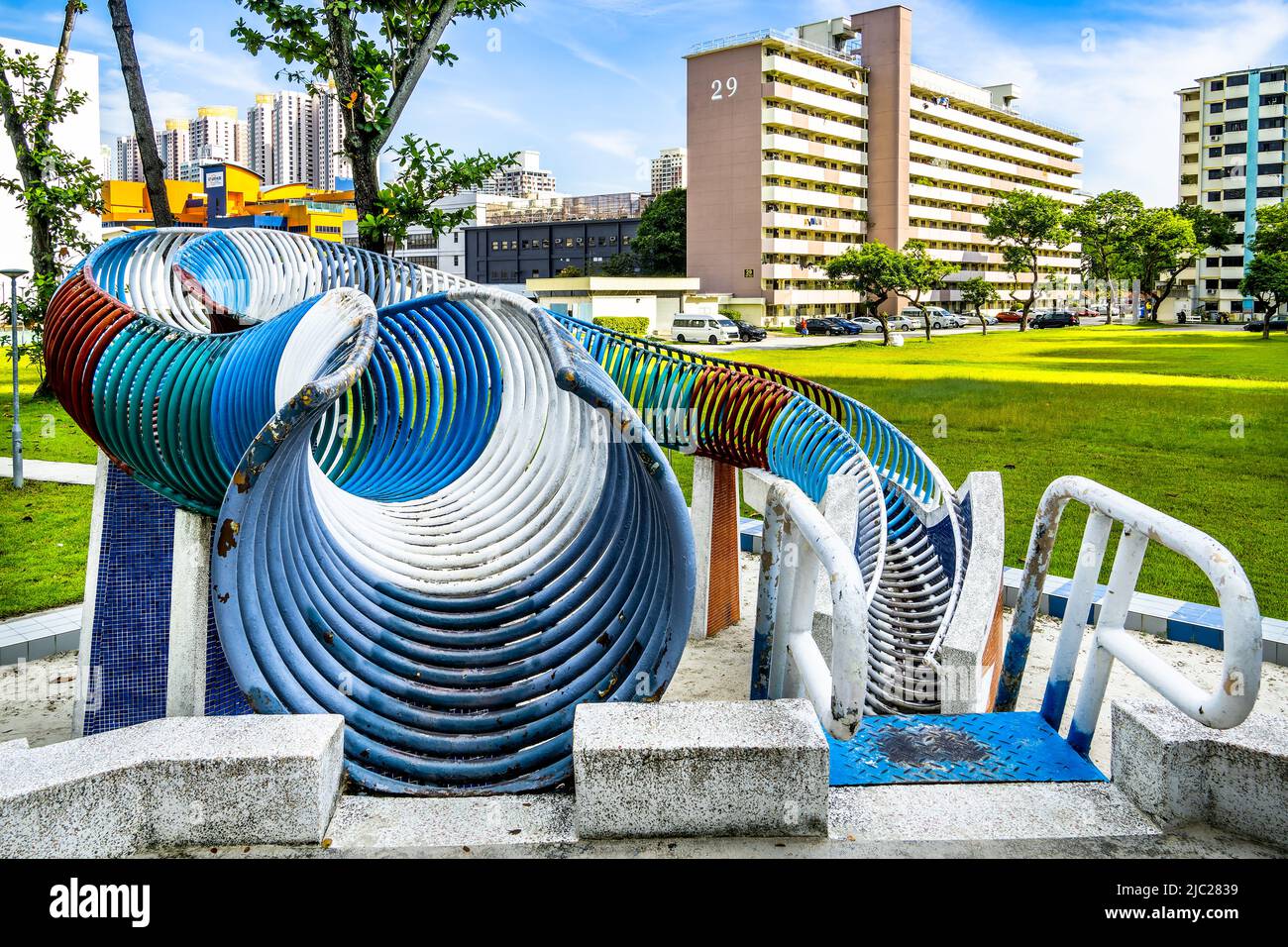 Toa Payoh Dragon Playground, the dragon-shaped sand-based playground ...