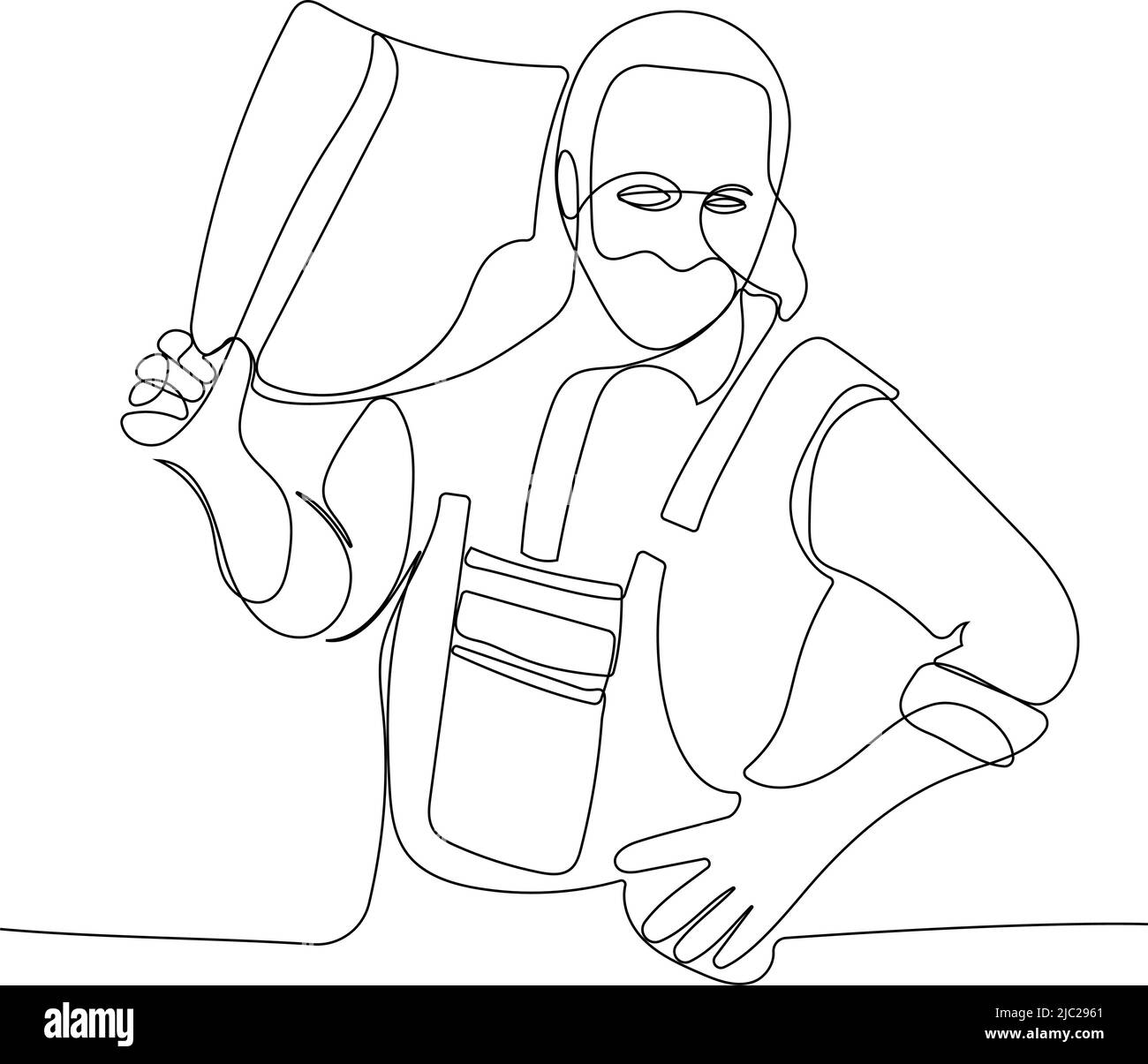 Happy old business man Black and White Stock Photos & Images - Alamy