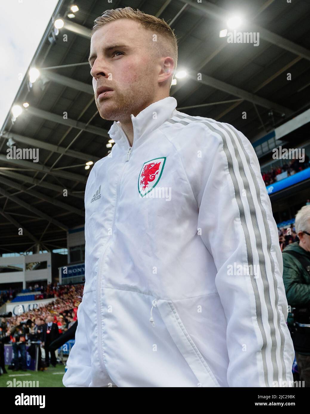 CARDIFF, WALES - 08 JUNE 2022: Wales' Joe Morrell during the League A ...