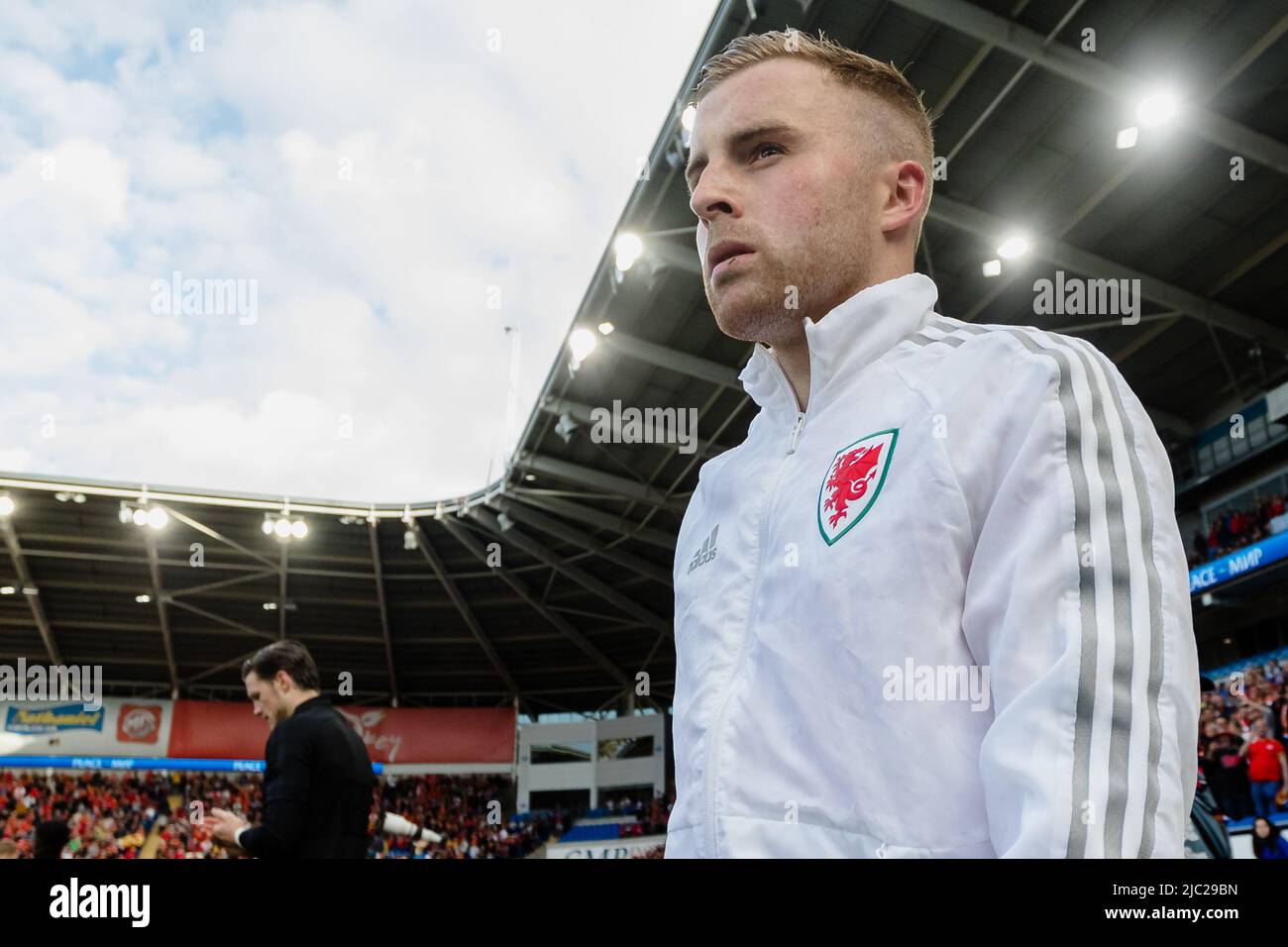 CARDIFF, WALES - 08 JUNE 2022: Wales' Joe Morrell during the League A ...