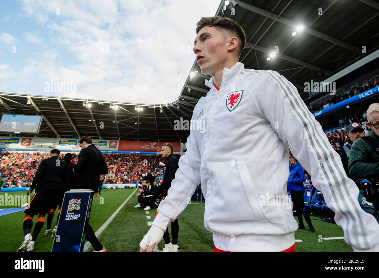 CARDIFF, WALES - 08 JUNE 2022: Wales' Harry Wilson during the League A ...