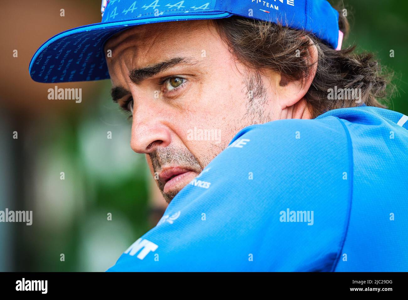 ALONSO Fernando (spa), Alpine F1 Team A522, portrait during the Formula ...
