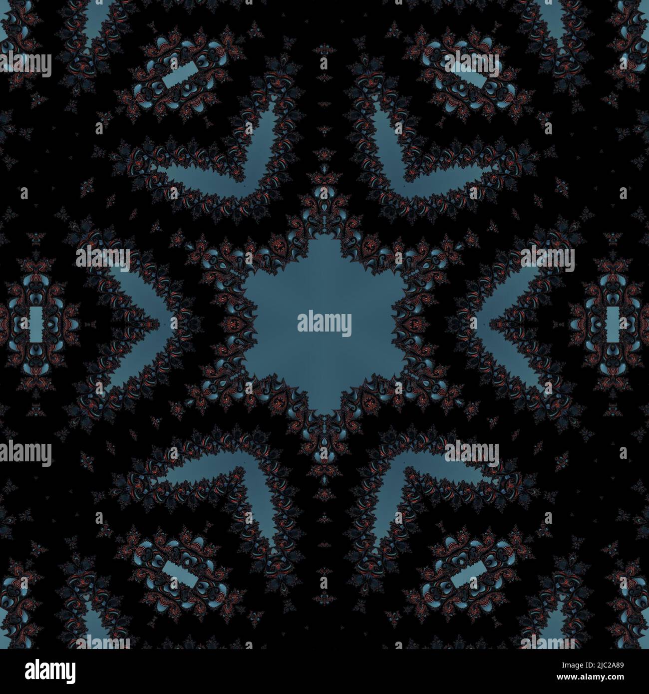 Abstract Computer generated Fractal design. A fractal is a never-ending ...