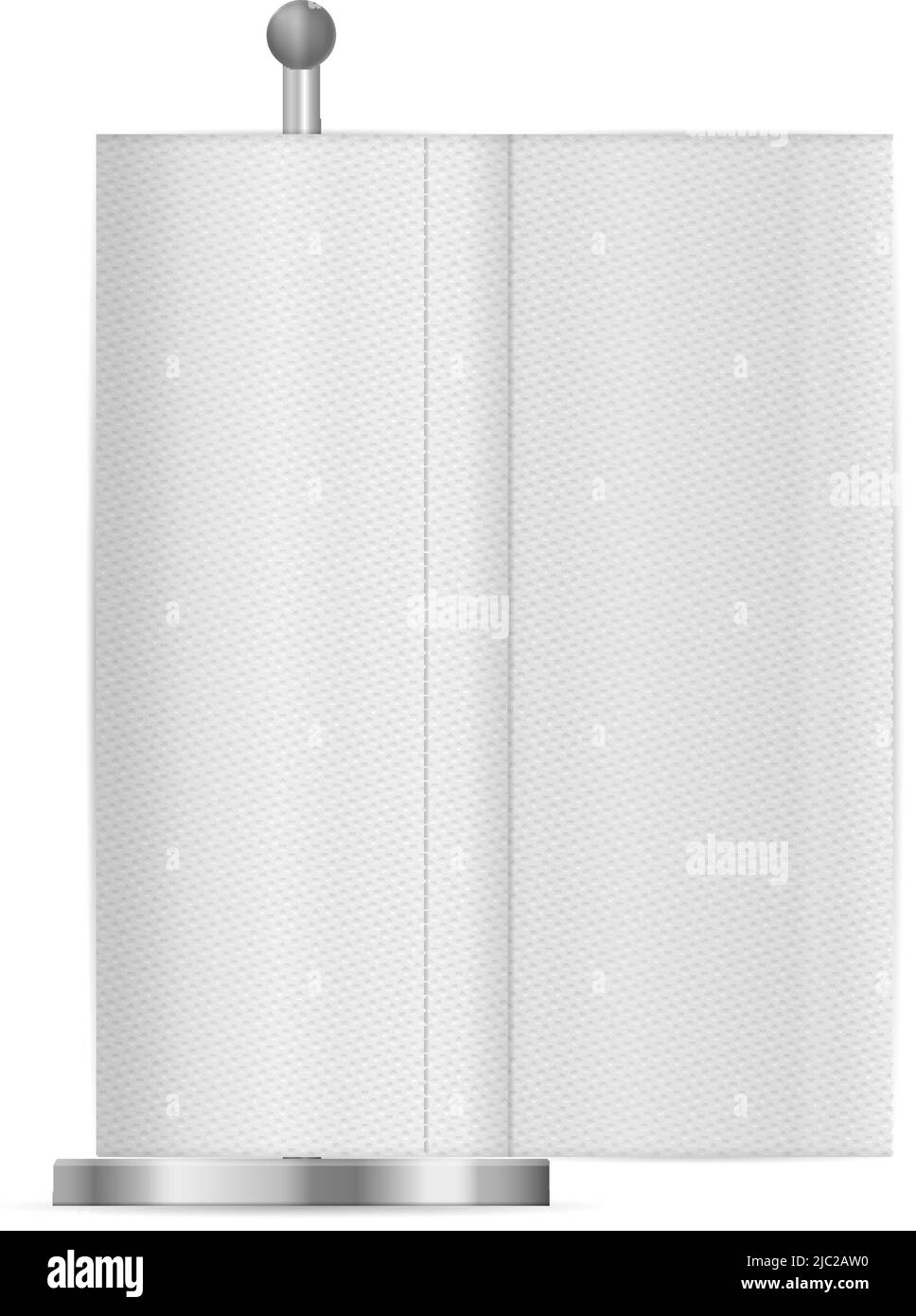 Kitchen paper on a white background. Vector illustration Stock Vector ...