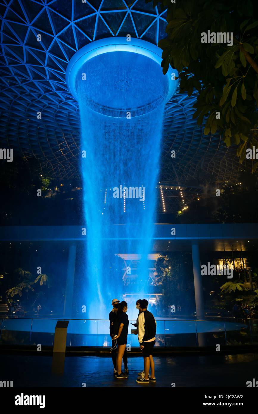 HSBC Rain Vortex. Jewel Changi Airport is a mixed-use development at ...