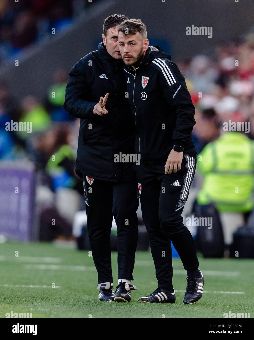 CARDIFF, WALES - 08 JUNE 2022: Wales’ Head of Performance Tony ...