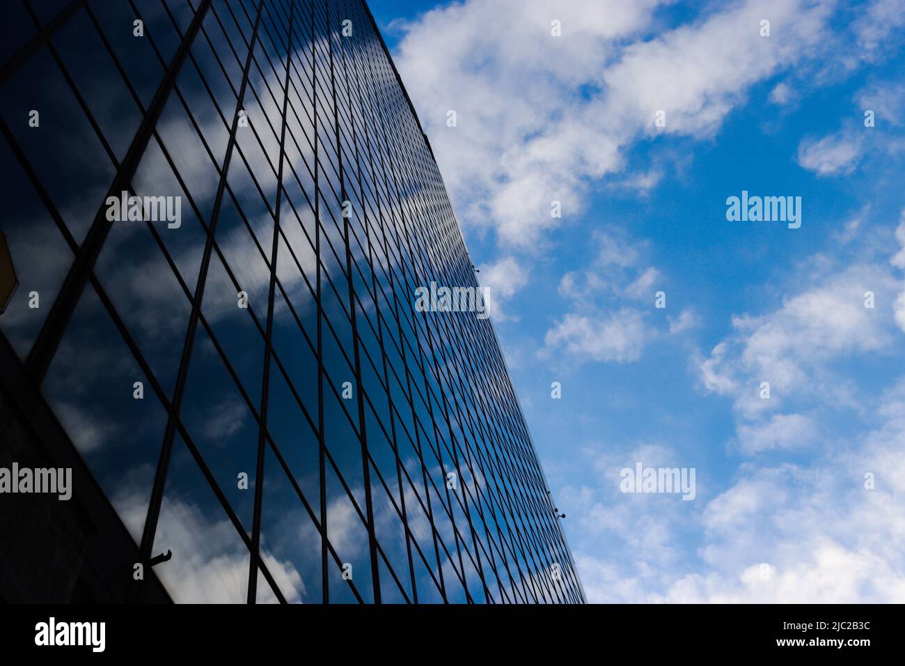 Beautiful modern high-rise buildings against the sky Stock Photo - Alamy