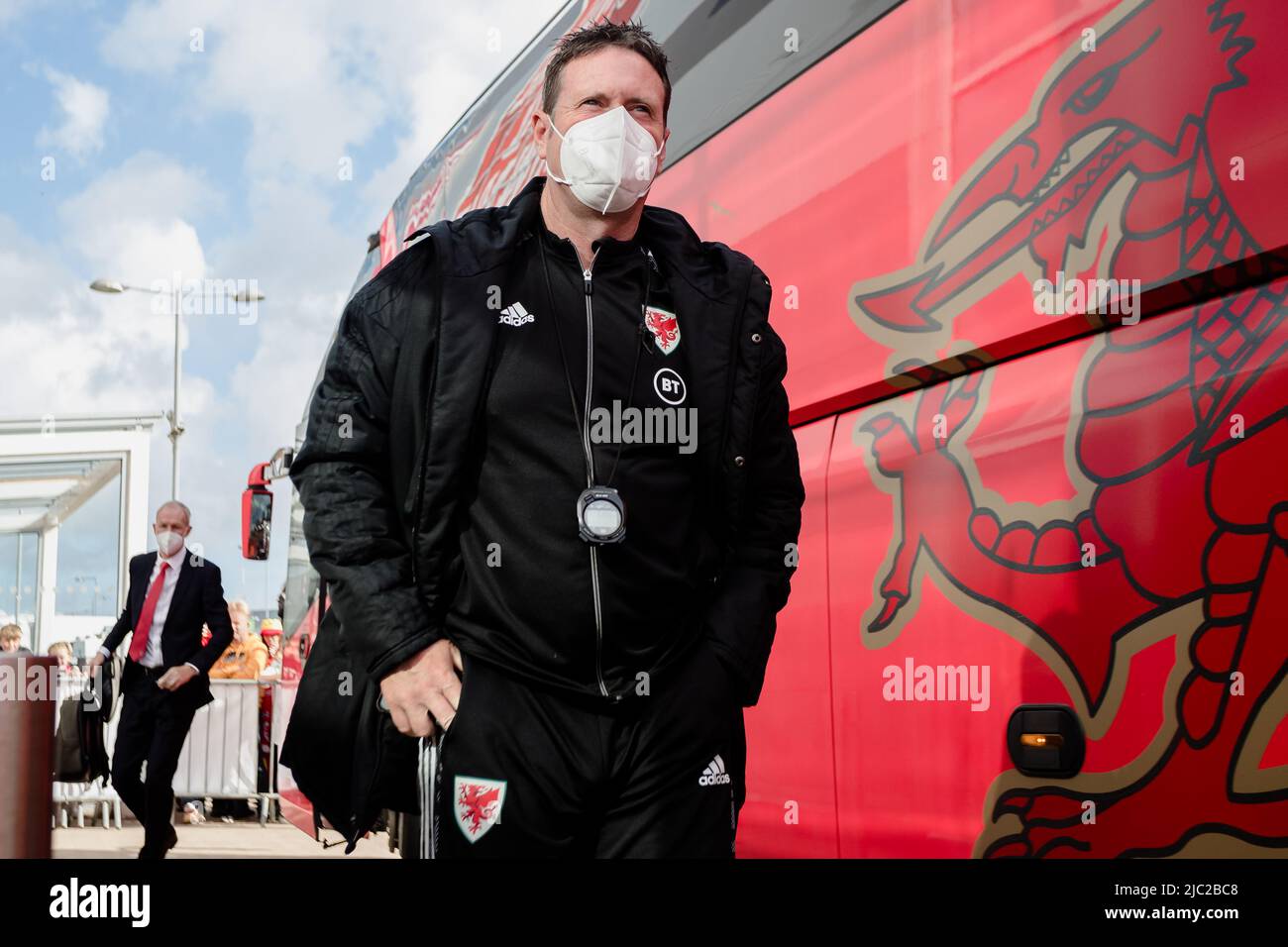 CARDIFF, WALES - 08 JUNE 2022: Wales’ Head of Performance Tony ...