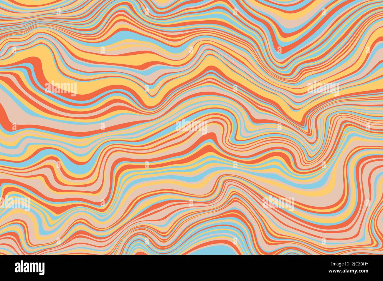 Abstract psychedelic groovy background. Abstract background. Vector ...