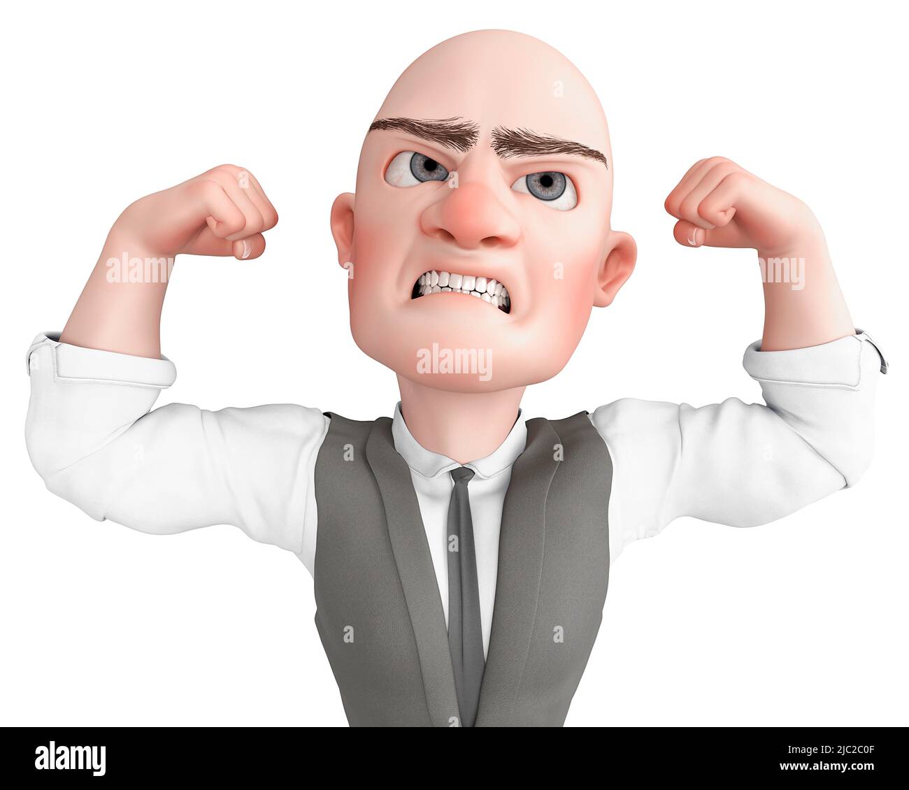 Boss angry employee fun hi-res stock photography and images - Alamy
