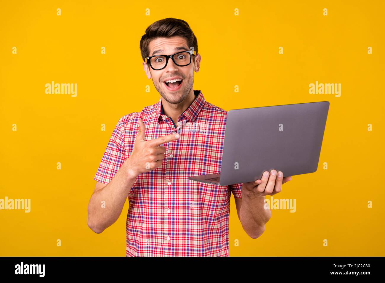 Geek advertisement hi-res stock photography and images - Alamy