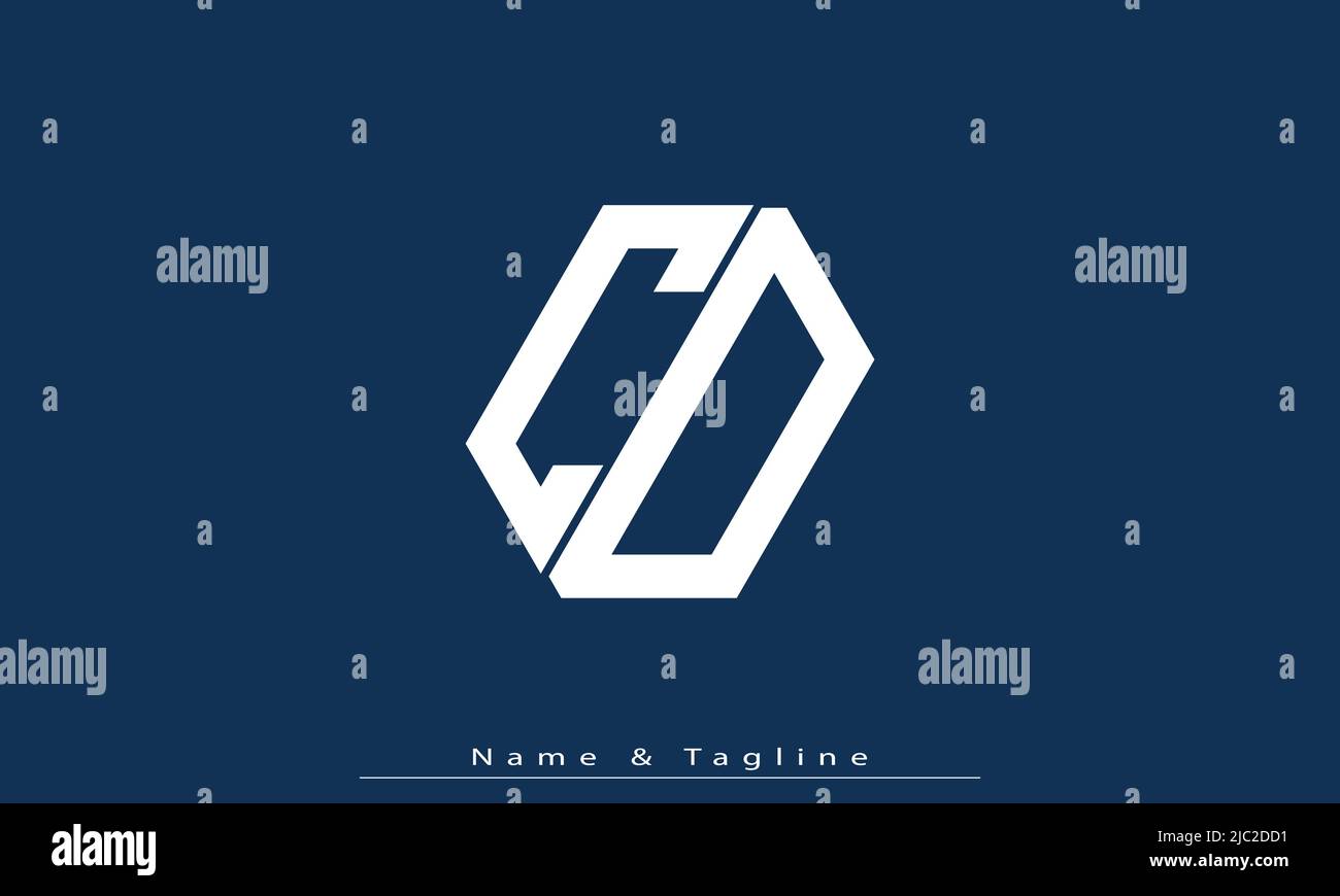 Alphabet letters Initials Monogram logo CD , DC Stock Vector Image ...