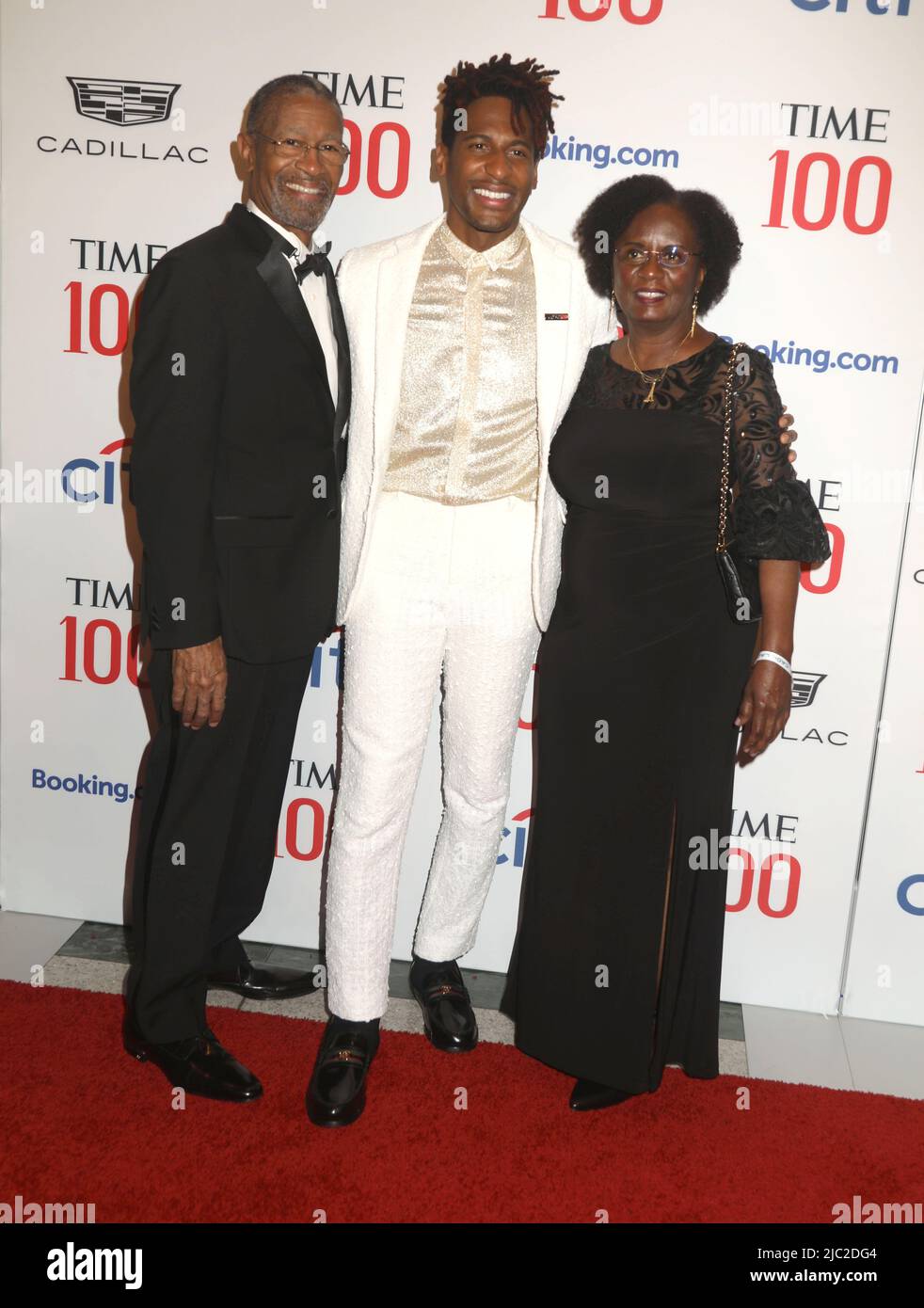 June 8, 2022, New York, New York, USA: Musician JON BATISTE with his ...