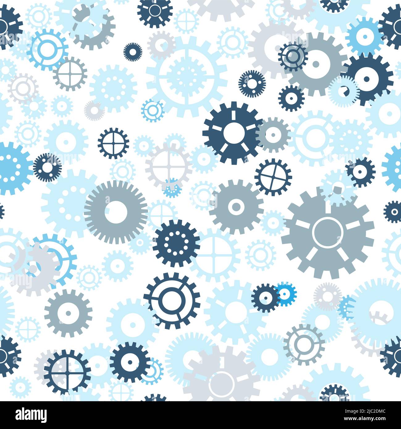 Seamless background with gears on white background Stock Vector Image ...
