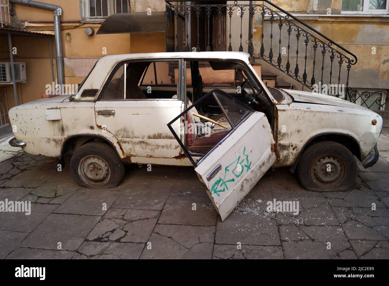 With soviet era zhiguli car hi-res stock photography and images - Alamy