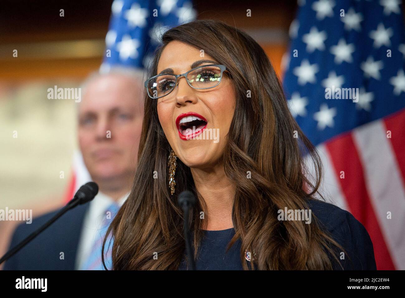 United states representative lauren boebert republican of colorado hi ...