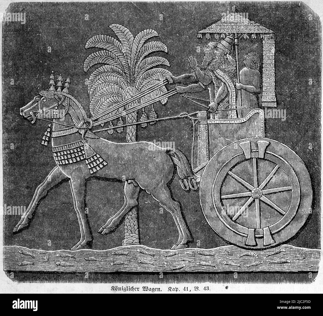 Egyptian carriage, Bible, Old Testament, First Book of Moses, Genesis ...