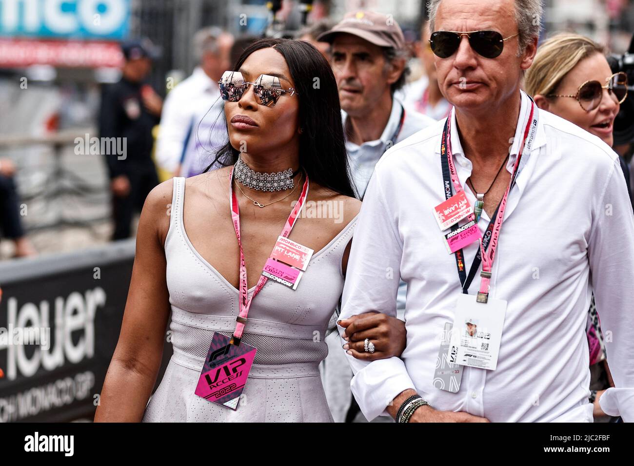 Monte-Carlo, Monaco. 29th May, 2022. Naomi Campbell, F1 Grand Prix of Monaco at Circuit de ...
