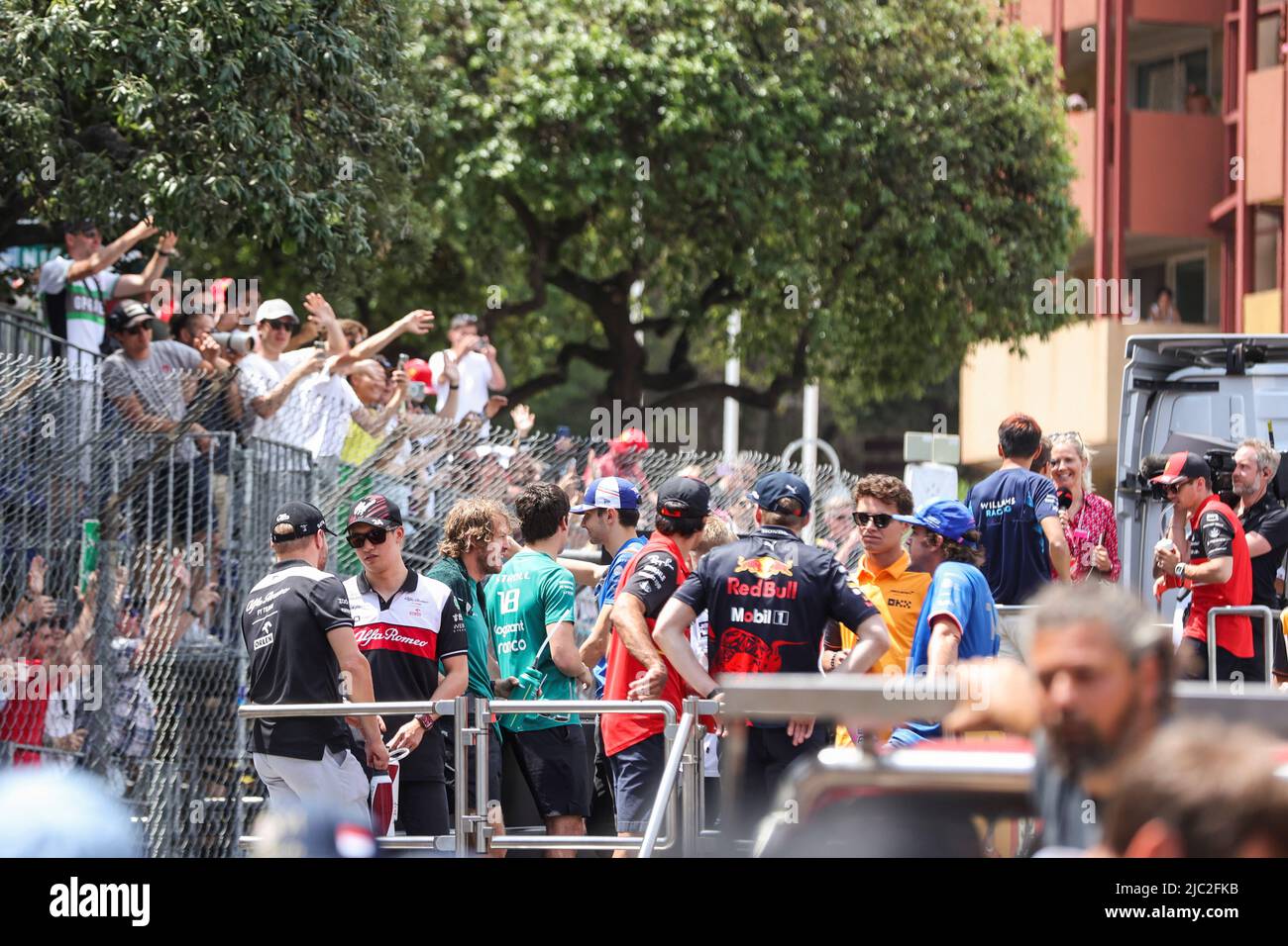 Monte-Carlo, Monaco. 29th May, 2022. Drivers Parade, F1 Grand Prix of ...
