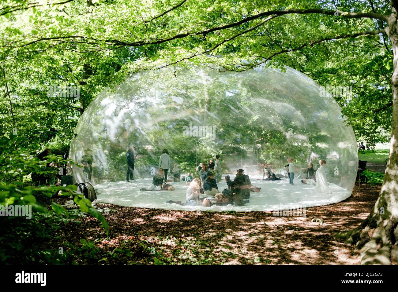 Copenhagen, Denmark. 28th, May 2022. The art installation Sprout ...
