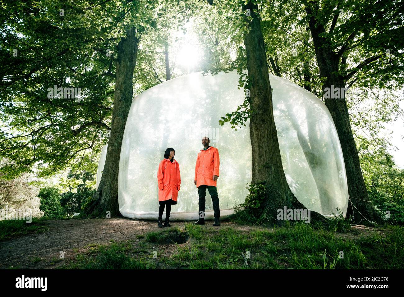 Copenhagen, Denmark. 27th, May 2022. The art installation Sprout ...