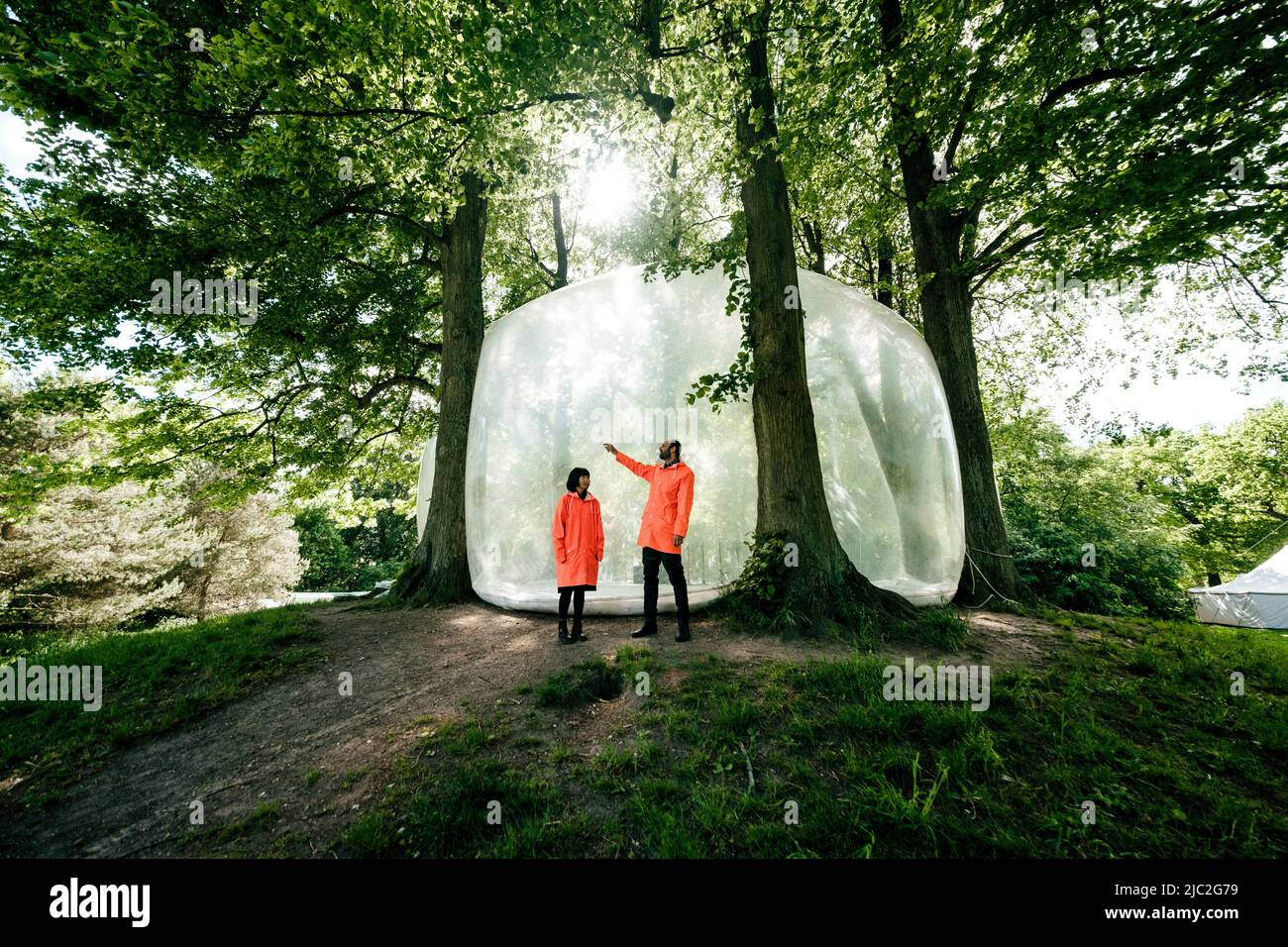 Copenhagen, Denmark. 27th, May 2022. The art installation Sprout ...