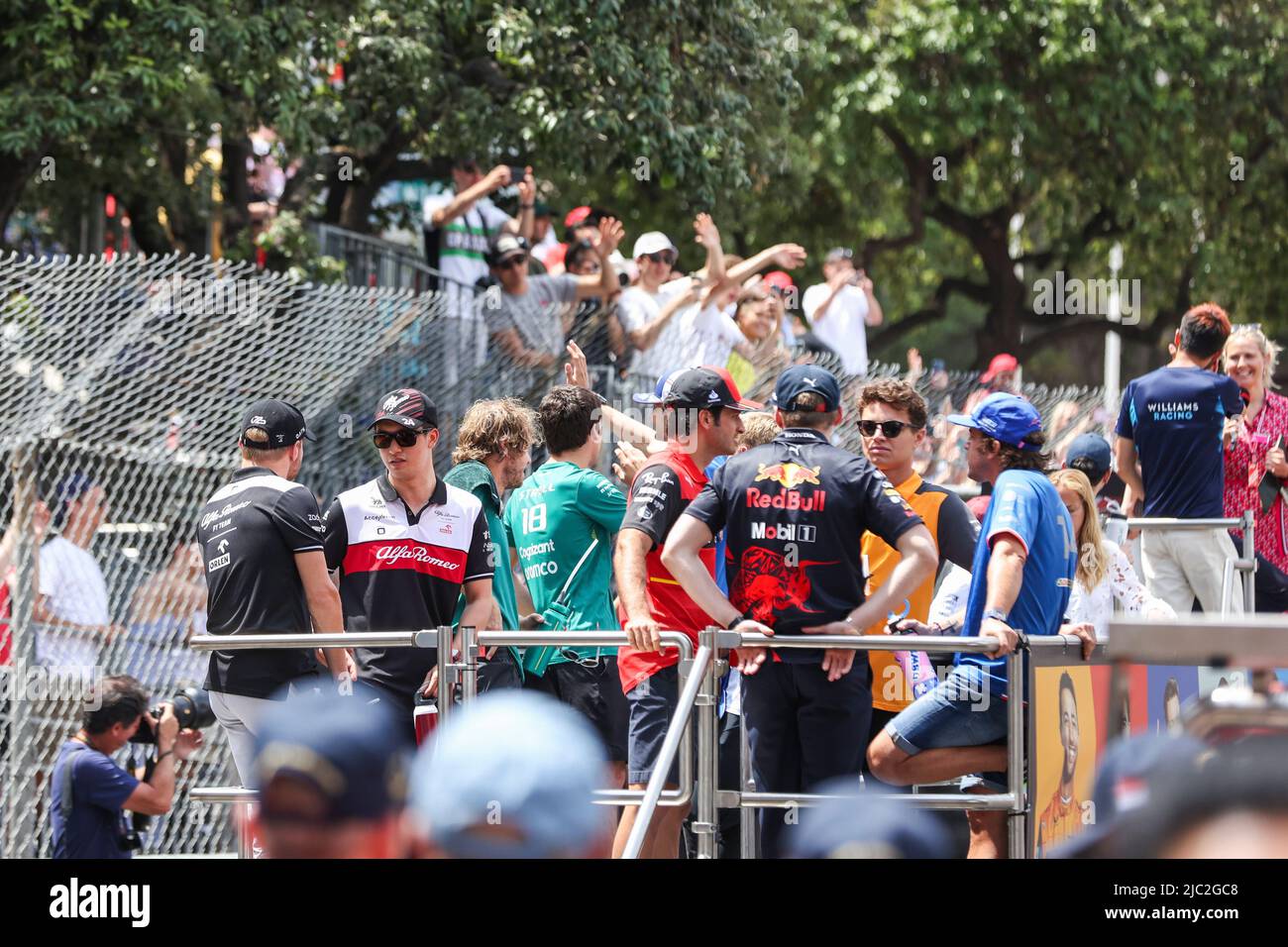 Monte-Carlo, Monaco. 29th May, 2022. Drivers Parade, F1 Grand Prix of ...