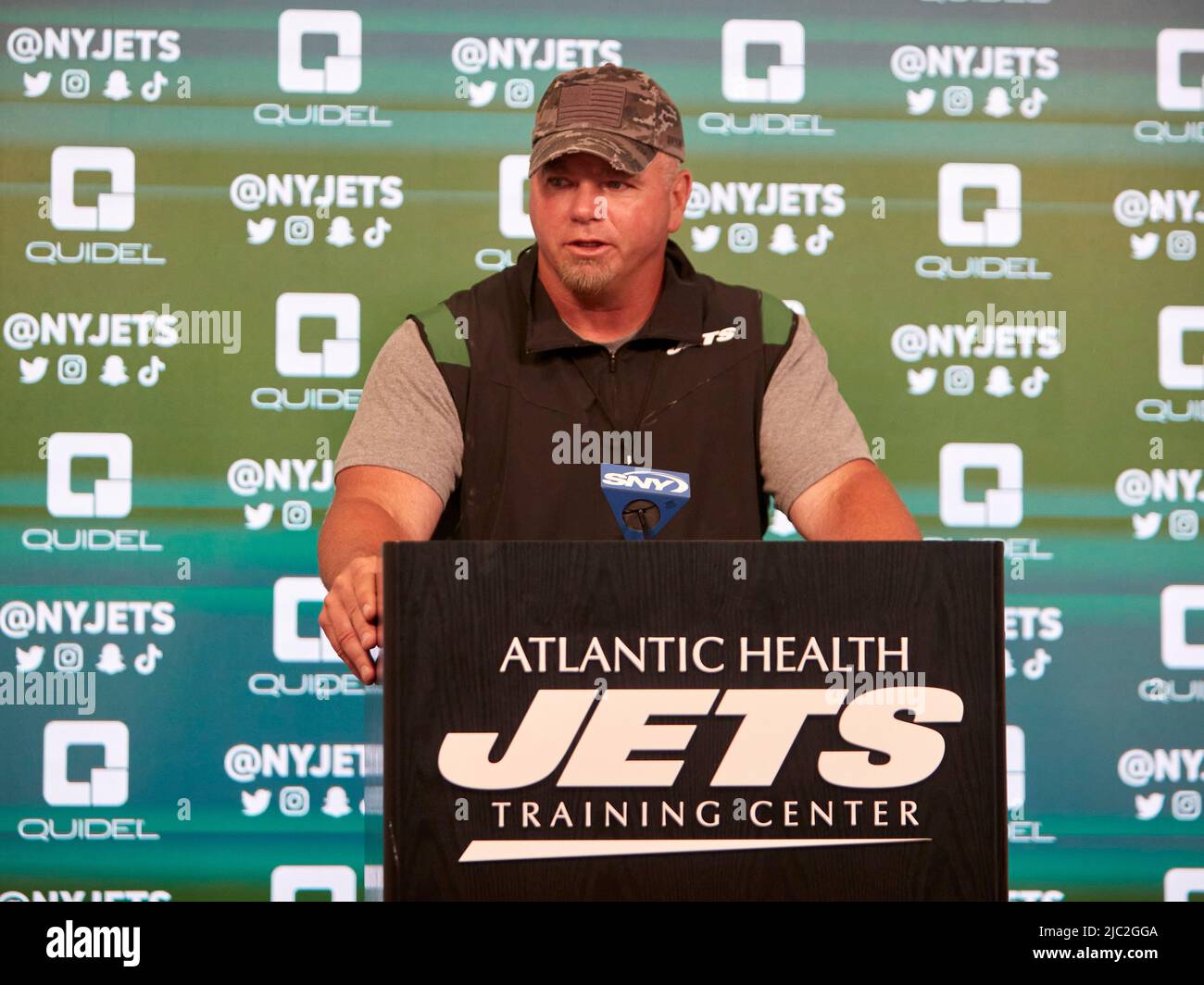 June 9, 2022, Florham Park, New Jersey, USA: New York Jets' special ...