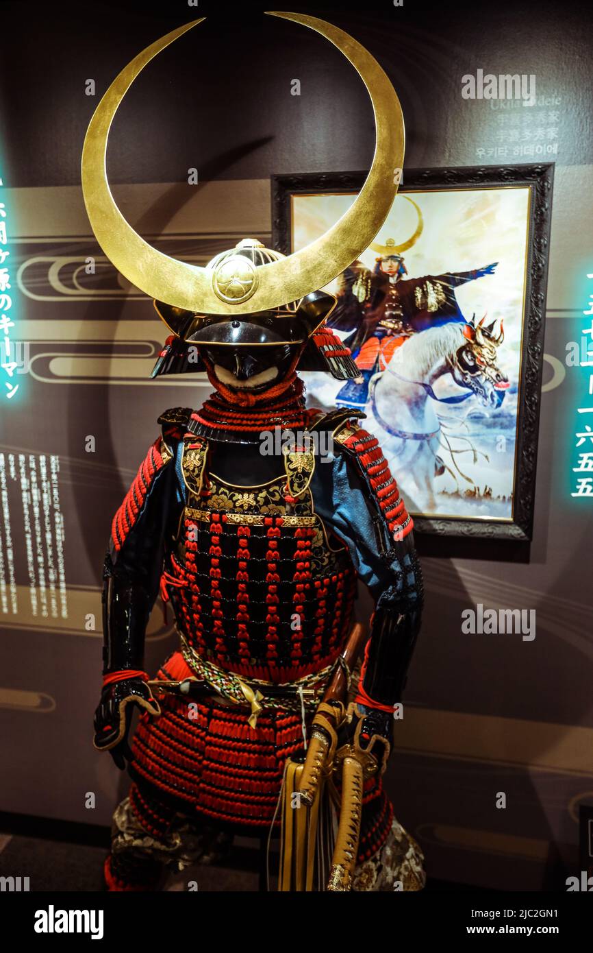 Traditional Japanese Warrior Clothing Stock Photo - Alamy