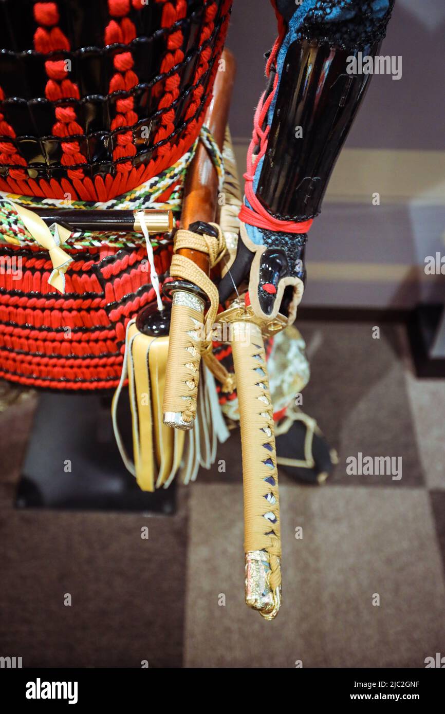 Traditional Japanese Warrior Clothing Stock Photo - Alamy