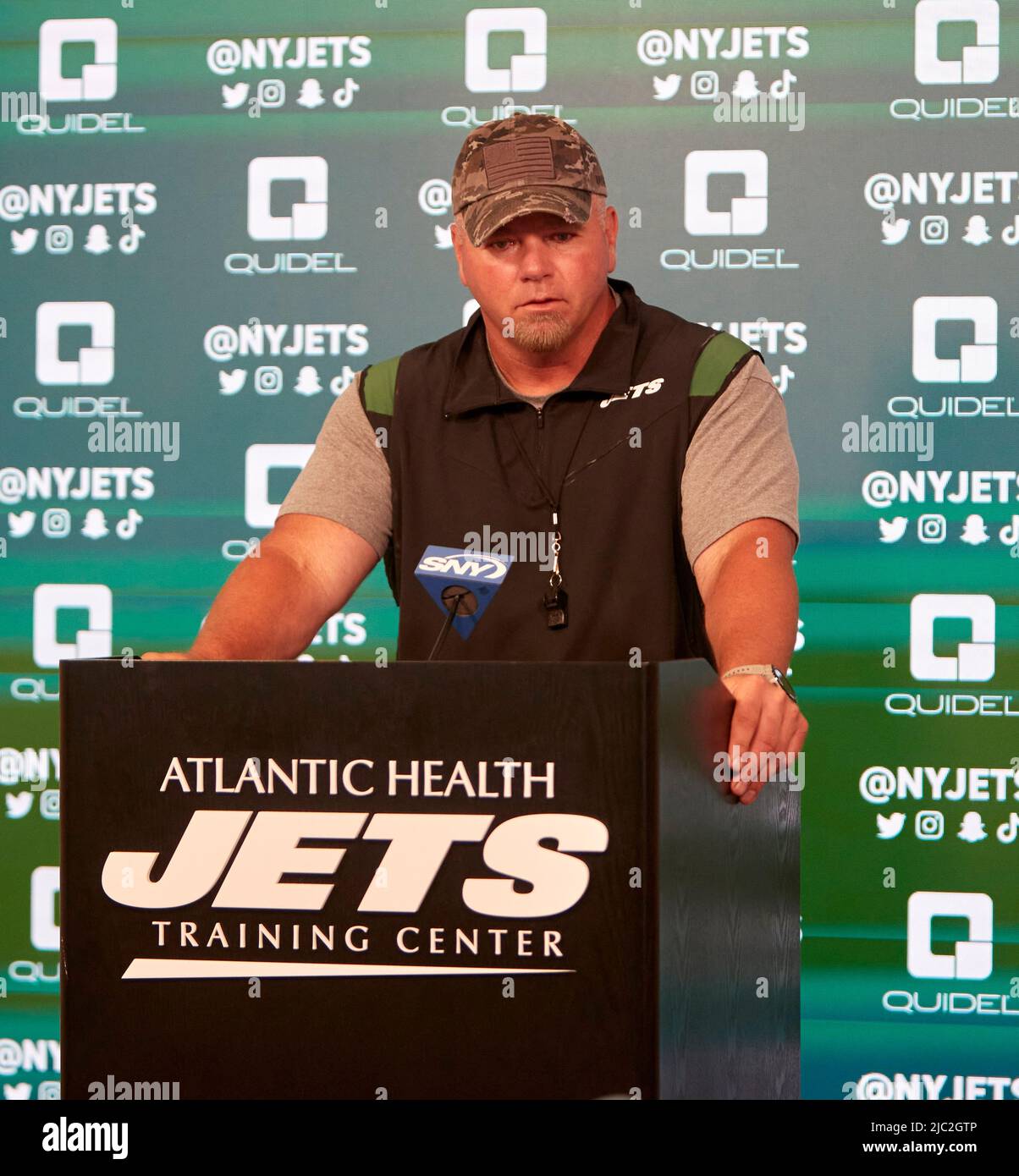 June 9, 2022, Florham Park, New Jersey, USA: New York Jets' special ...