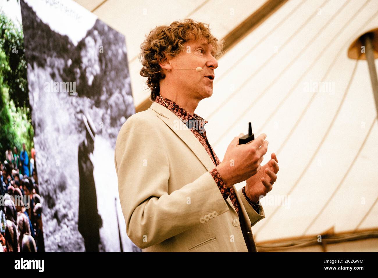 Copenhagen, Denmark. 29th, May 2022. The British volcanologist, and ...