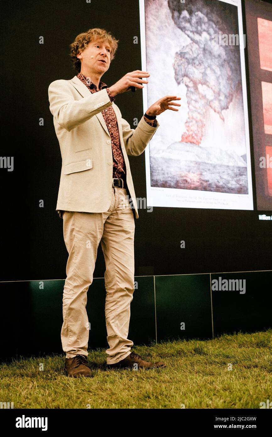 Copenhagen, Denmark. 29th, May 2022. The British volcanologist, and ...
