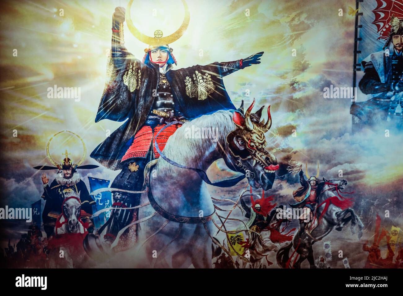 Traditional Japanese Warrior Clothing Stock Photo - Alamy