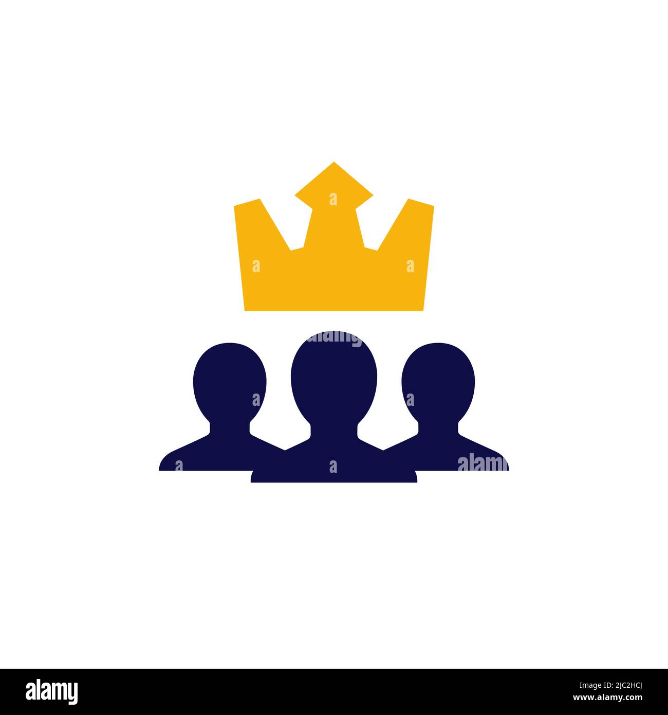 VIP members icon with crown Stock Vector Image & Art - Alamy