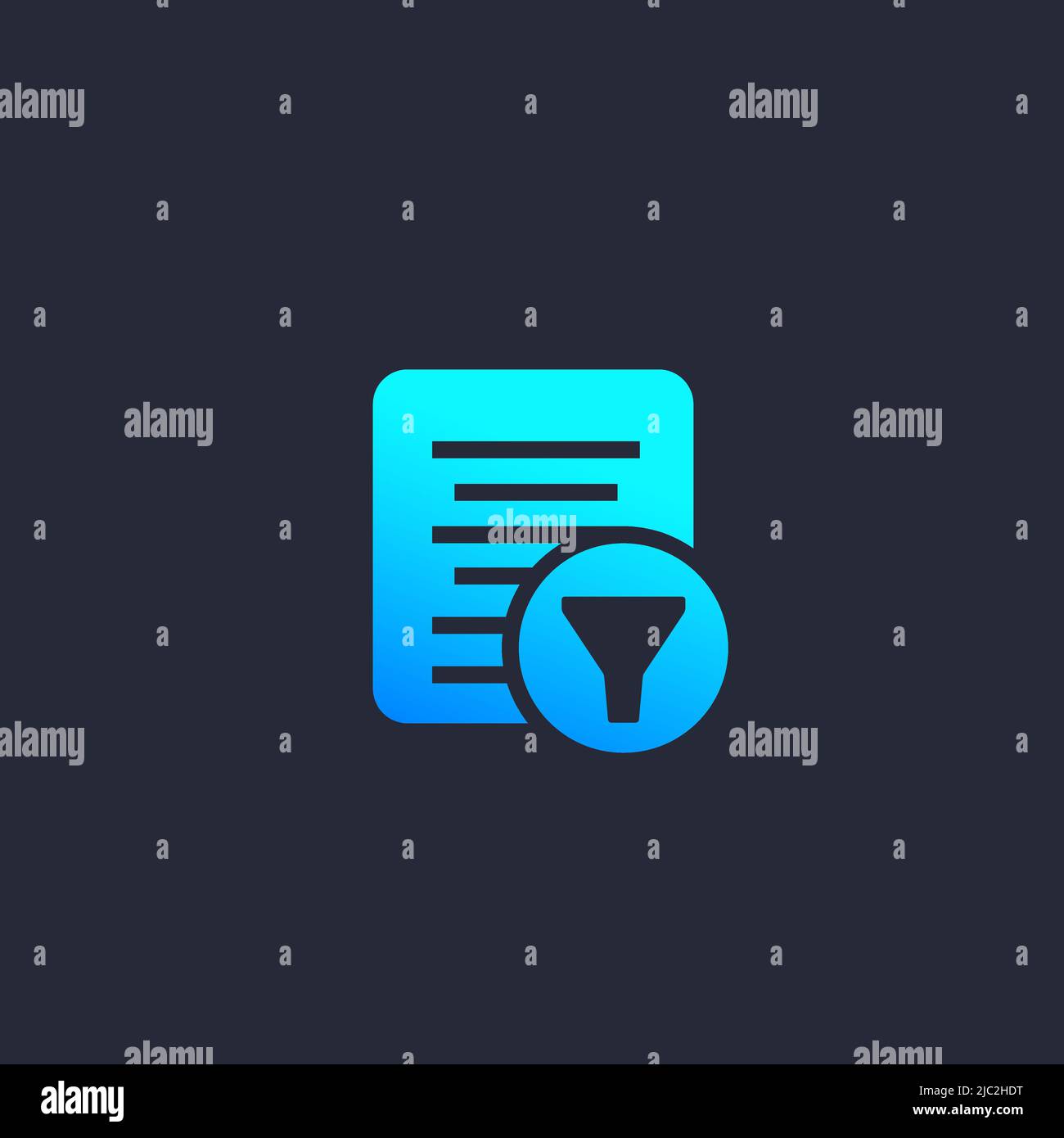 Data filtering Stock Vector Images - Alamy