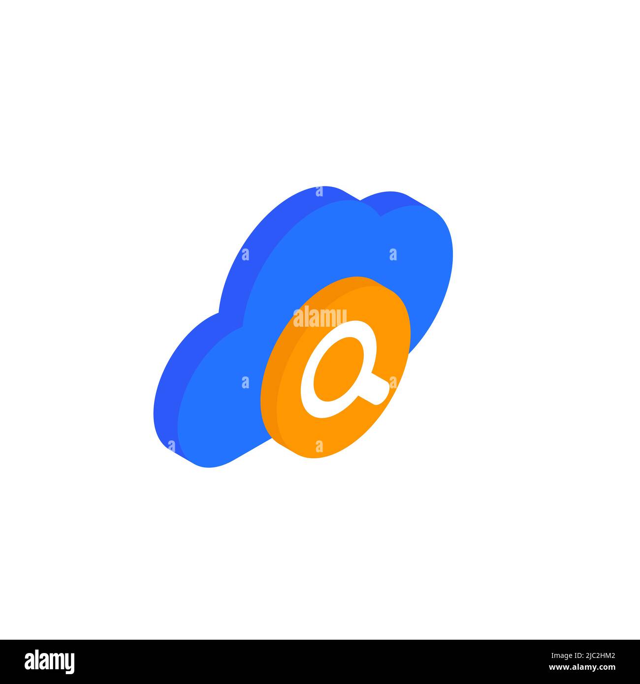 Cloud solution isometric vector design Cut Out Stock Images & Pictures ...
