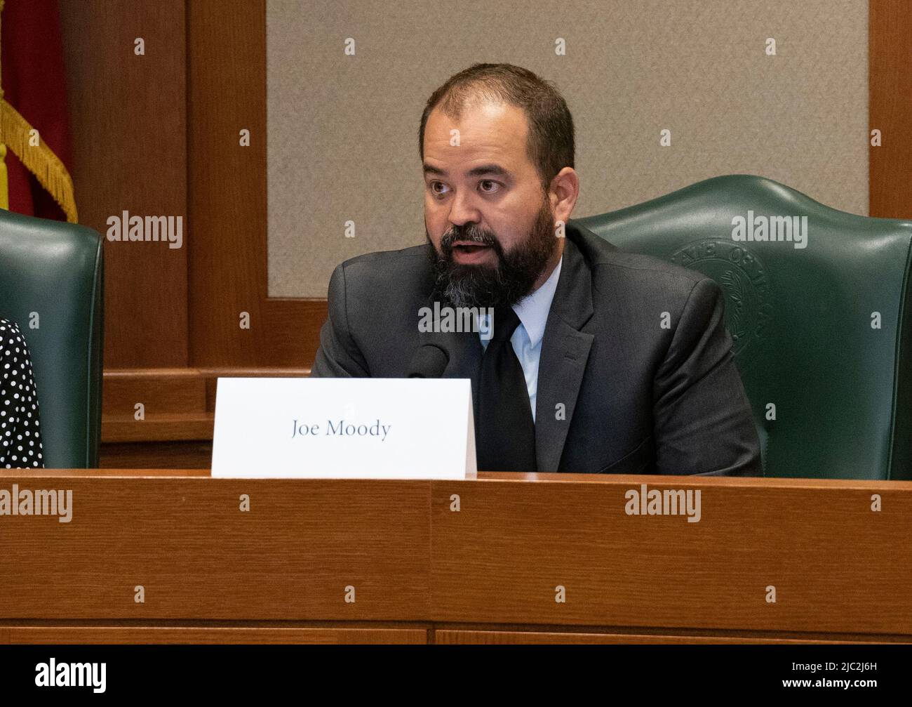 Austin, TX, USA. 9th June, 2022. State Rep. JOE MOODY, (D-El Paso ...