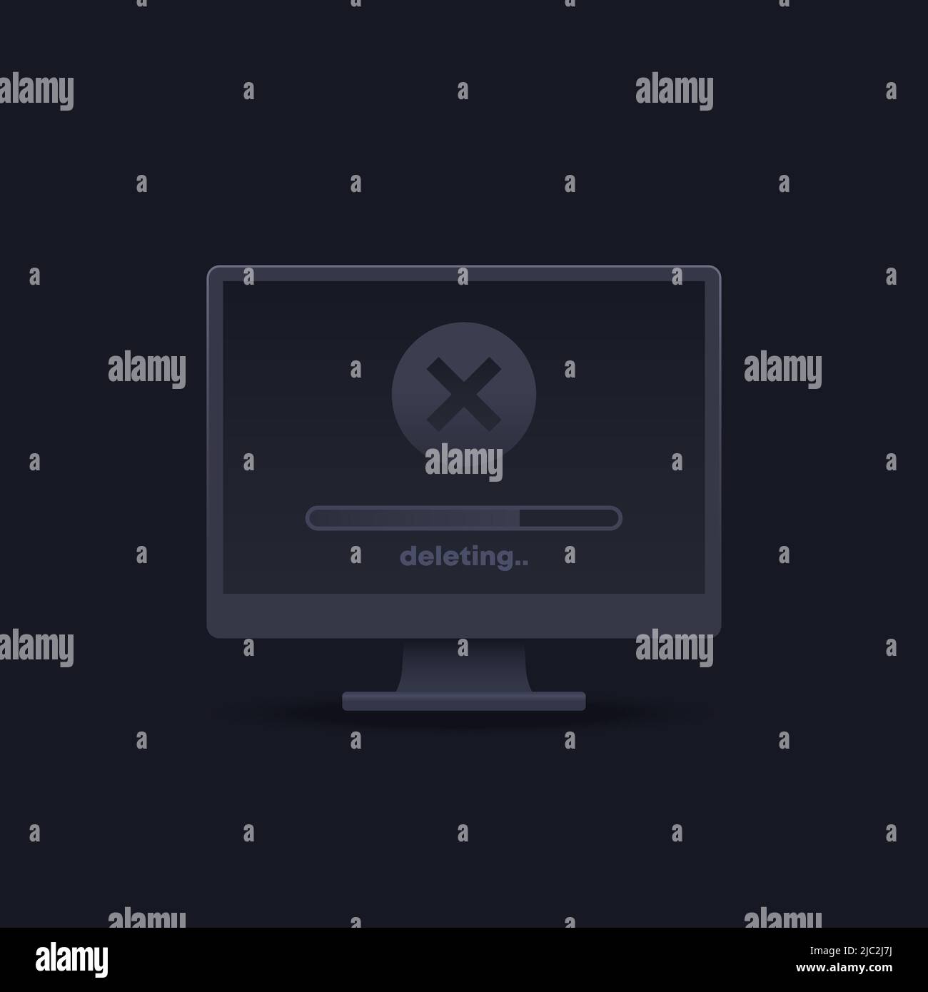 Deleted files Stock Vector Images - Alamy