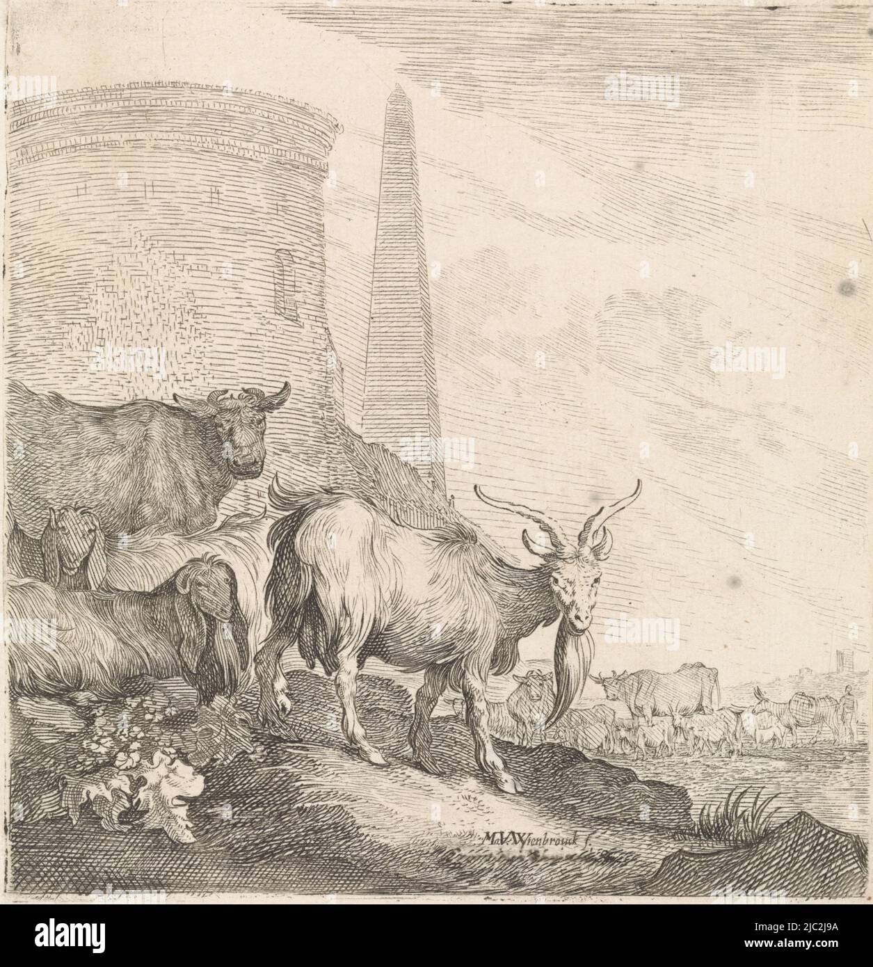 Obelisk four legged animals hi-res stock photography and images - Alamy