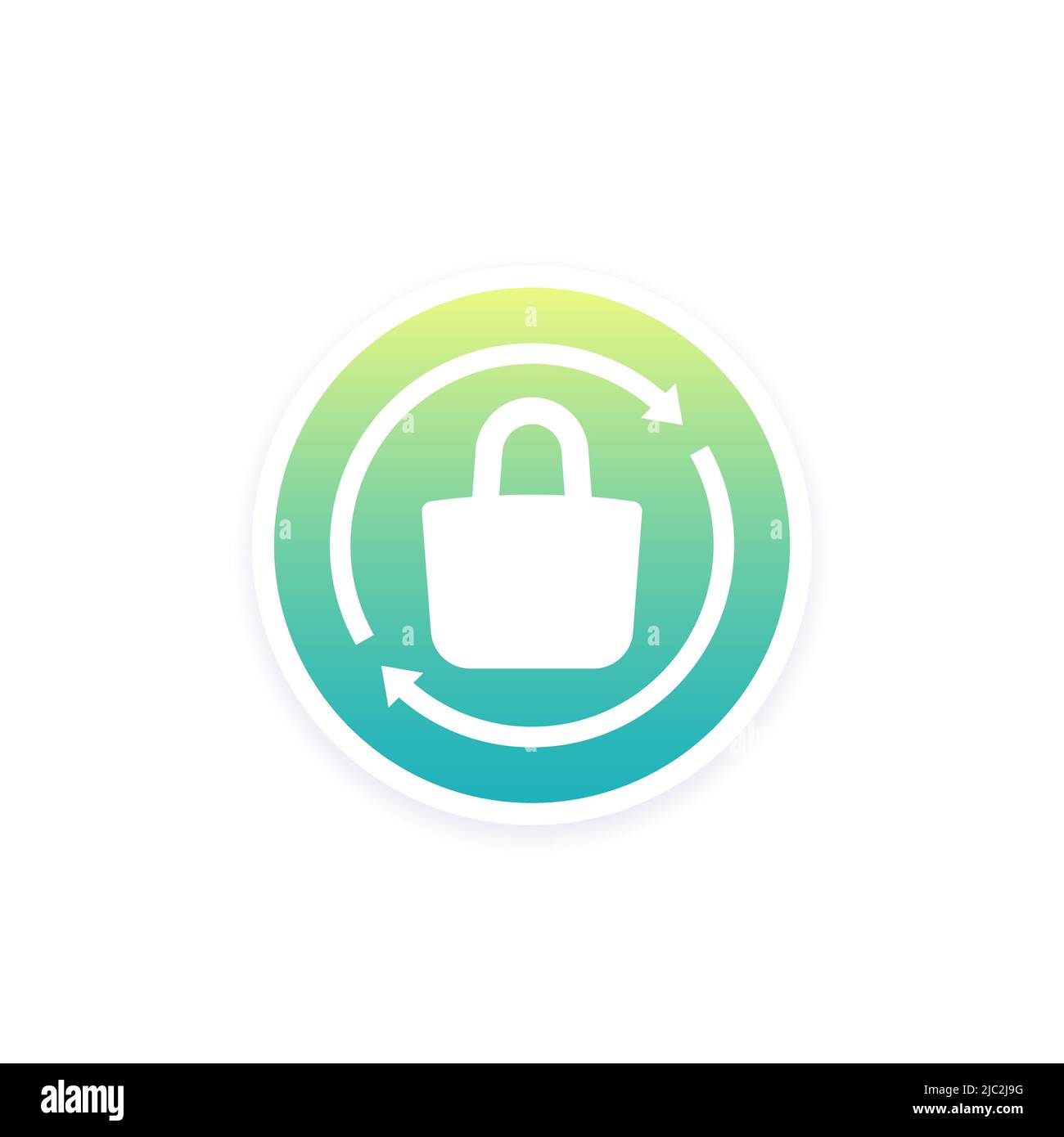 Used bag reuse Stock Vector Images - Alamy