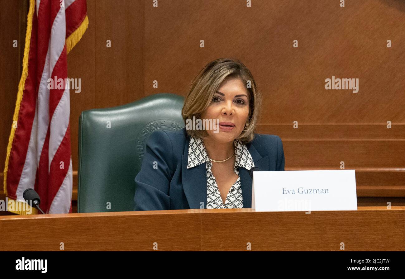 Austin Texas USA, June 9 2022: Former Texas Supreme Court Justice EVA ...