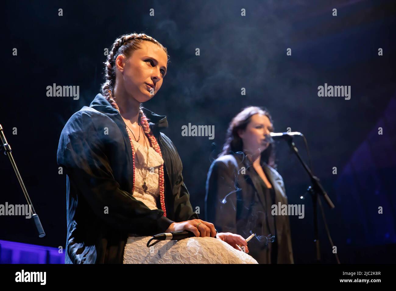 Marija Aljochina/Masha and Olga Borisova from the Russian activists ...