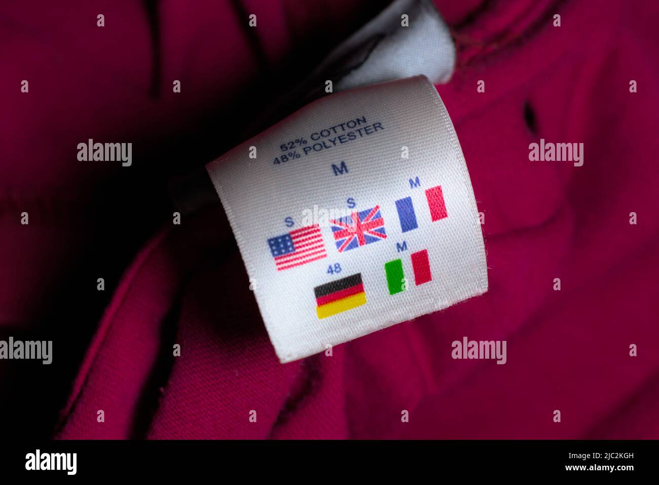 Clothing label france hi-res stock photography and images - Alamy
